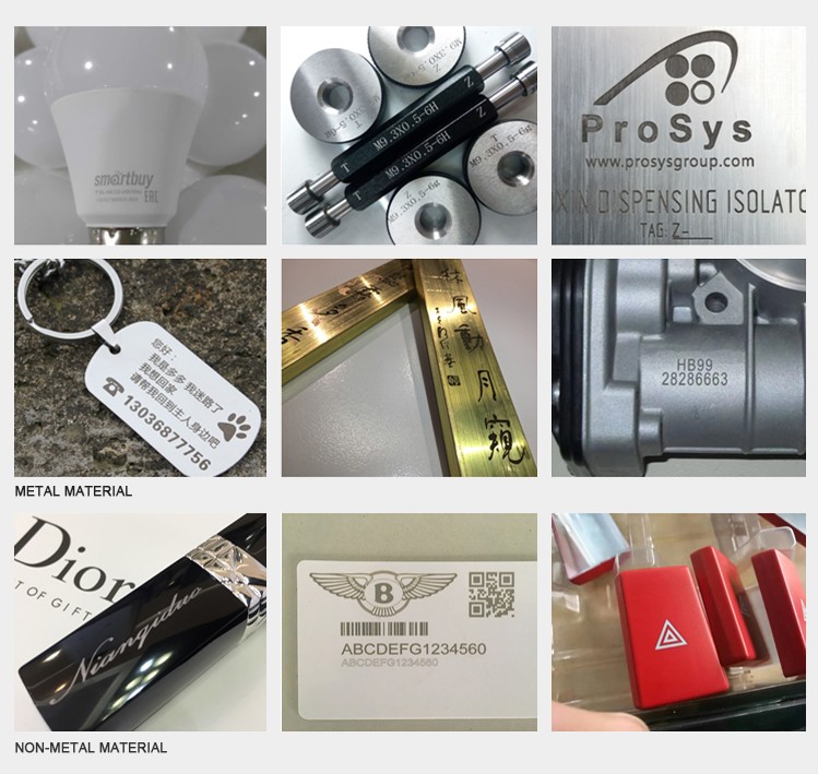 Mini fiber laser engraver