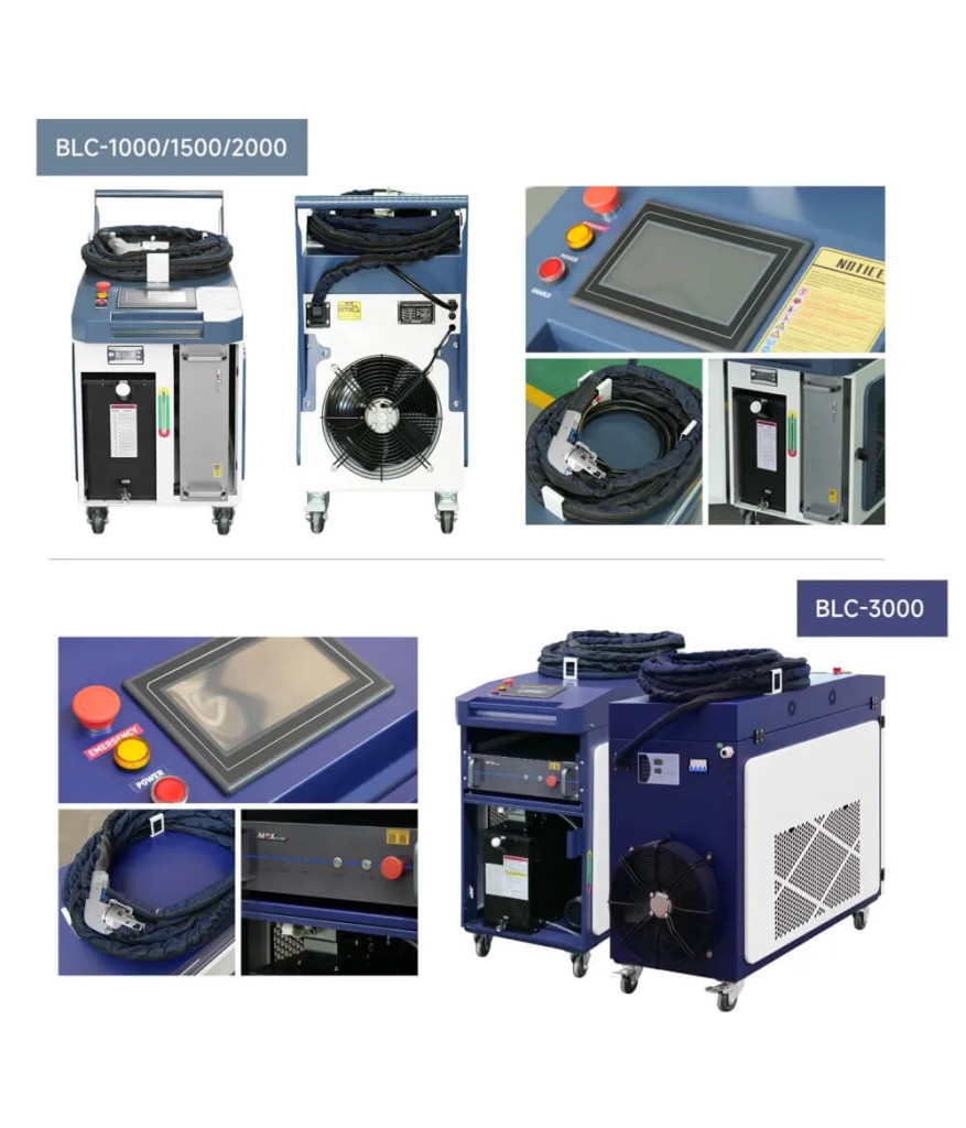 Handheld Continuous Fiber Laser Cleaning Machine